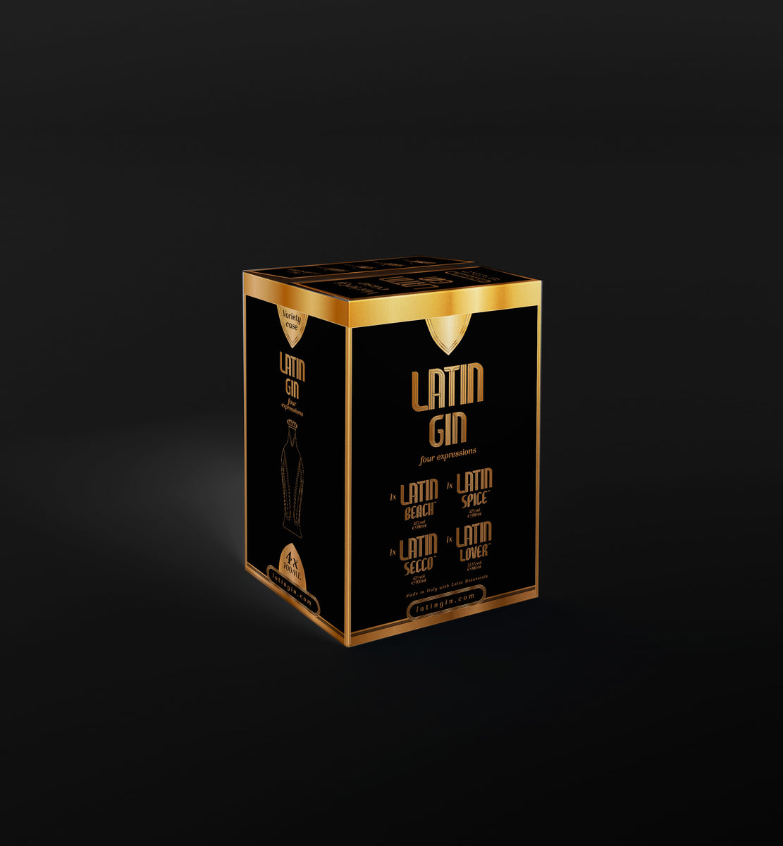 Latin Gin 4 Pack Variety Case